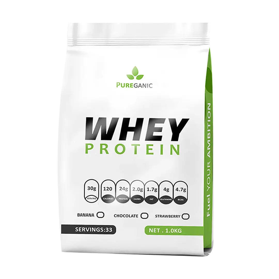 PureGanic Whey Protein 1 KG - 33 Servings – Dr.SUPPS